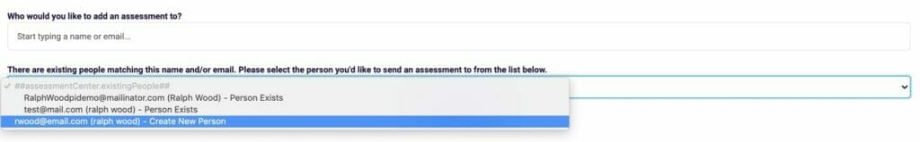Managing multiple behavioral assessments for one person - The ...