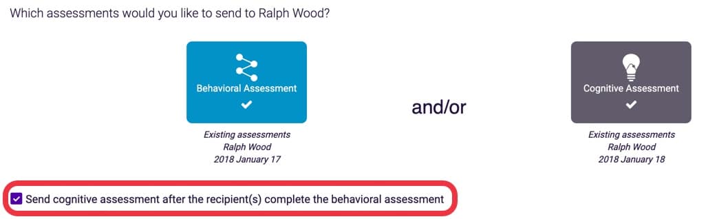 Assessment Center - Behavioral and Cognitive Assessments (Legacy) - The ...