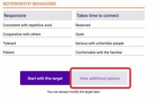 Create and manage job targets (Legacy) - The Predictive Index