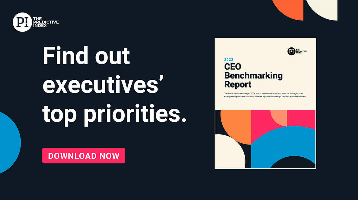 2022 CEO Benchmarking Report - The Predictive Index