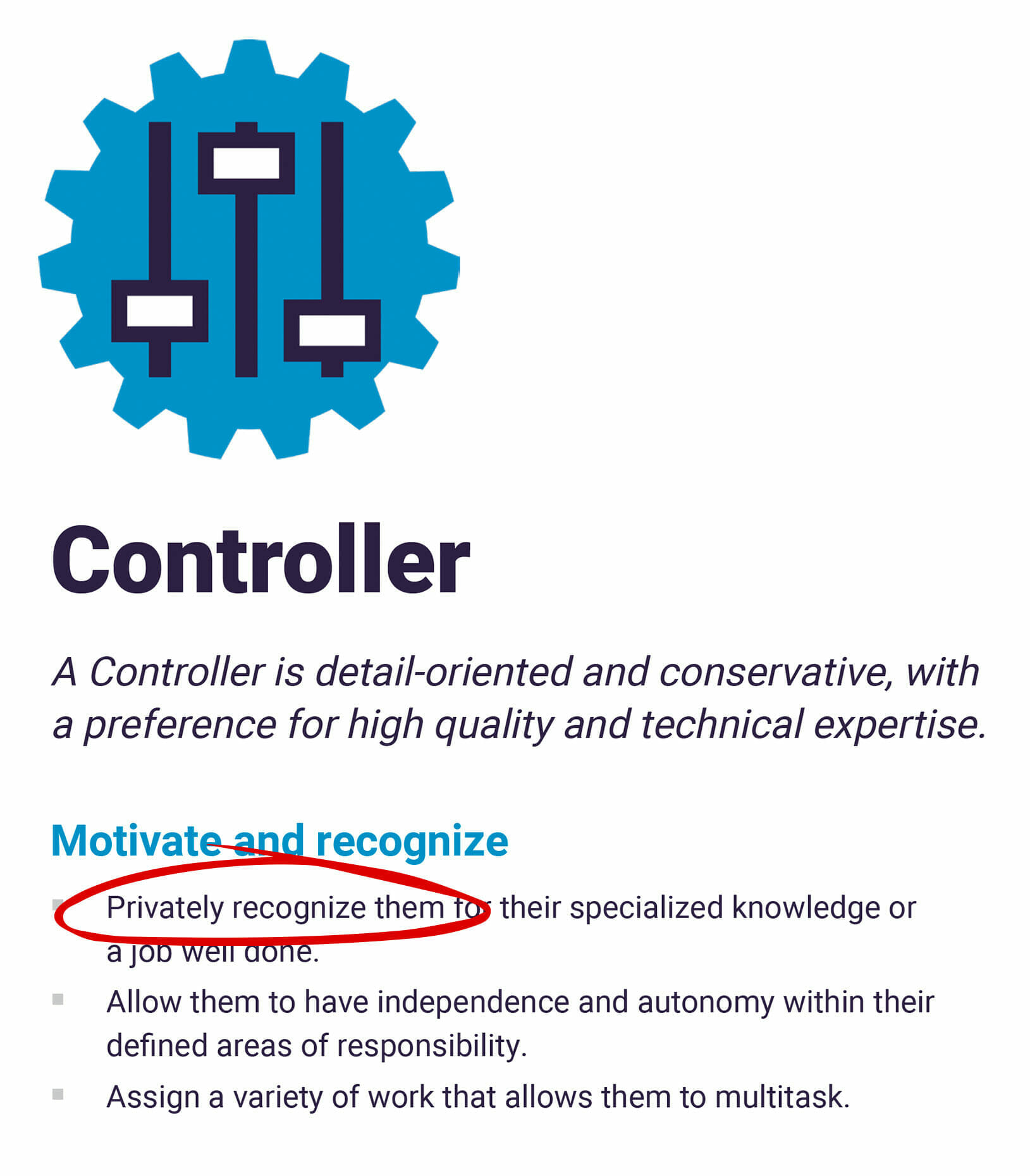 Recognize an employee - The Predictive Index