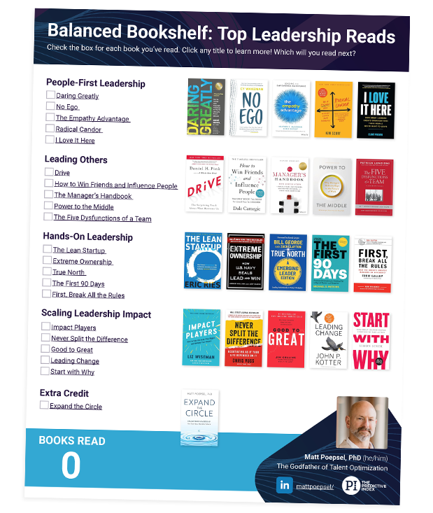 Balanced bookshelf: Top leadership reads - The Predictive Index
