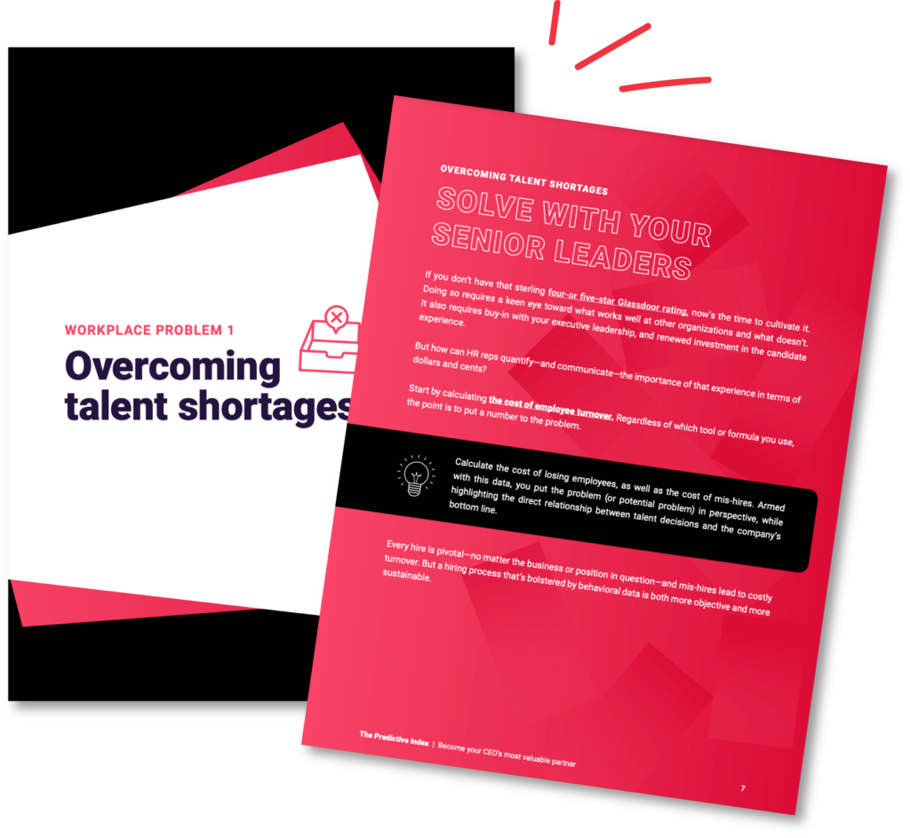 Become Your CEO's Most Valuable Partner - The Predictive Index