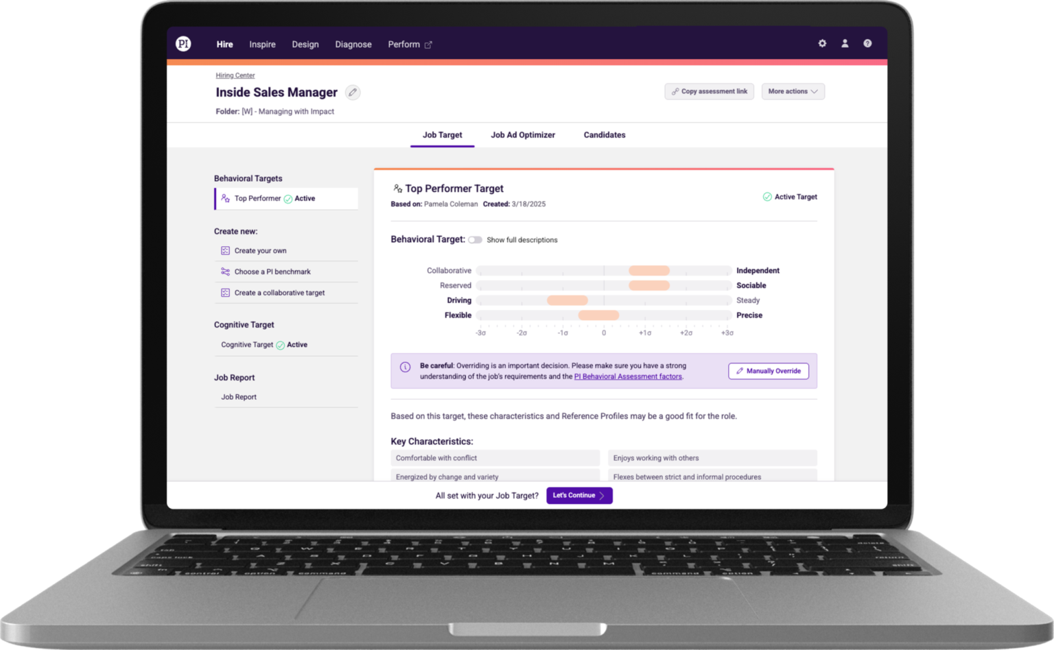 Hire implementation - The Predictive Index